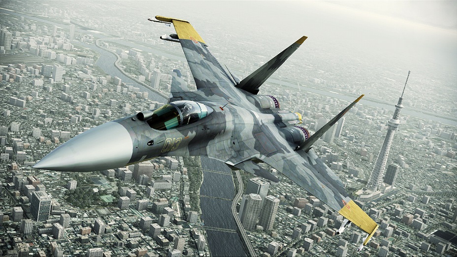 Su-37 -Yellow13- - ACE COMBAT INFINITY WIKI