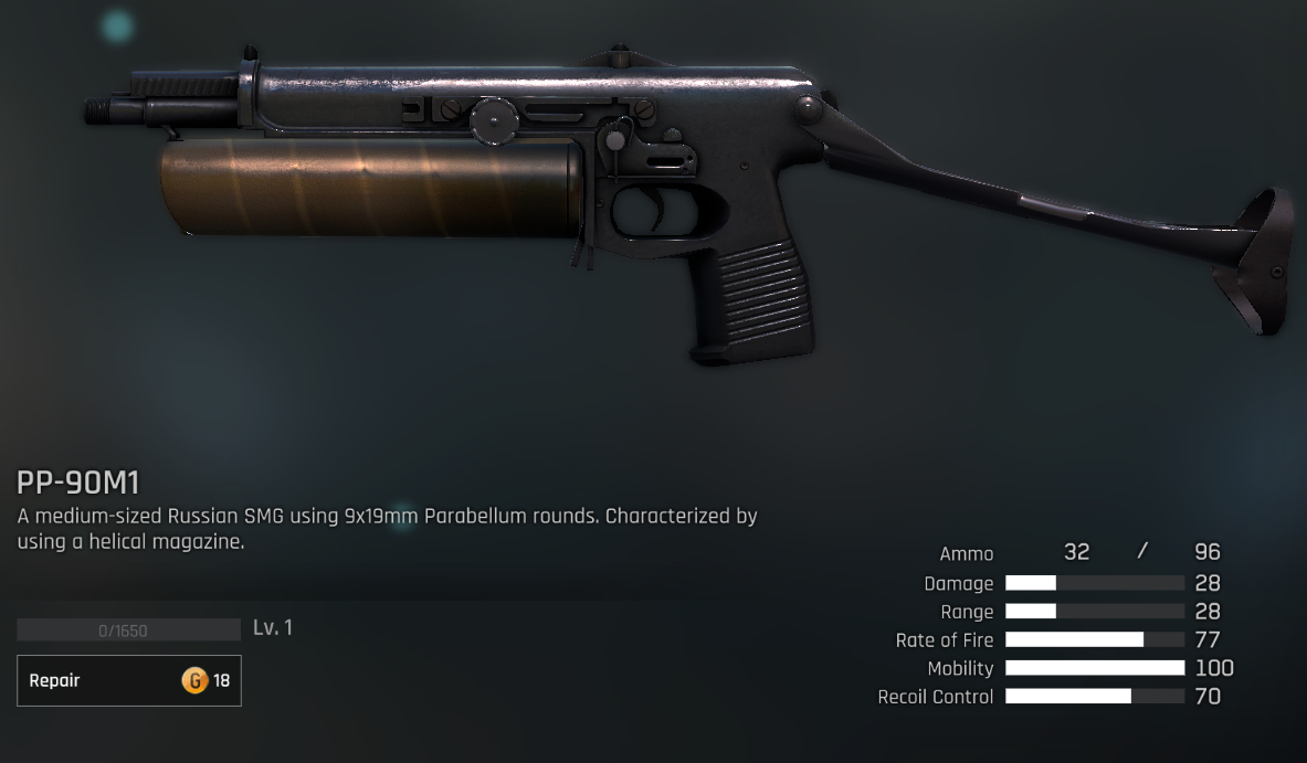 PP-90M1 - IRON SIGHT 攻略Wiki