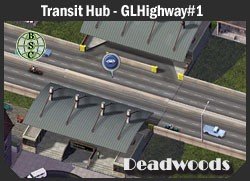 DEDWD Transit Hub For GL Hwy 1 & 2 - SimCity4 - World's BAT, MOD, LOT